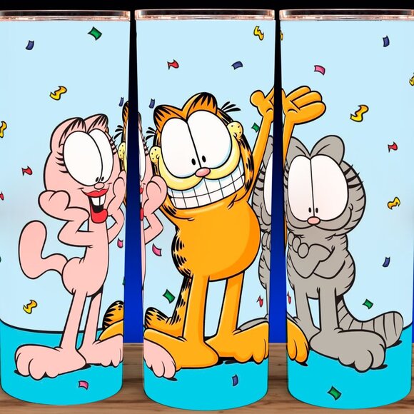 Dining | Garfield The Cat With Arlene And Nermal Coffee Cup Tumbler 2oz ...